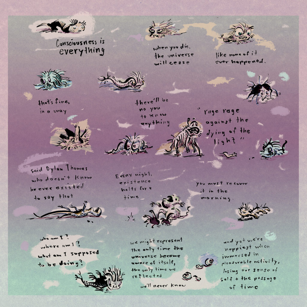Do Not Disturb (a gallery of grotesque doodles) | T. Motley